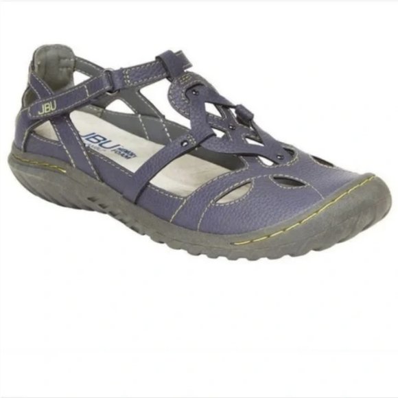 JBU | Shoes | Jambu Jbu Sydney Grey Blue Outdoor Trek Comfort Memory ...